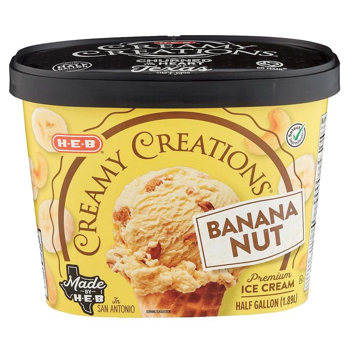 HEB Helado Banana Nut 1.89 L - H-E-B México