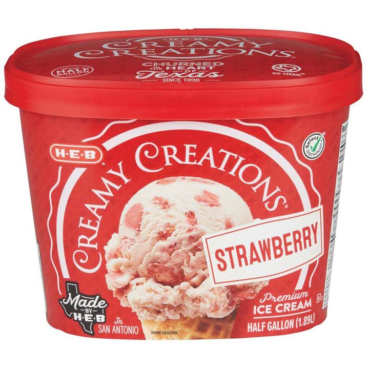 HEB Helado Sabor Fresa 1.89 L - H-E-B México