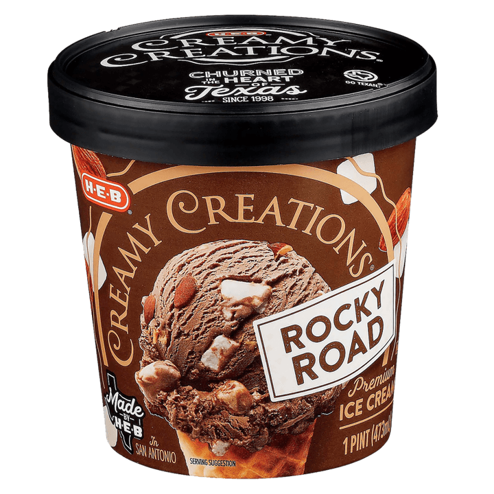 HEB Helado Rocky Road 473 ml - H-E-B México
