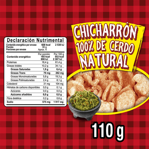 Barcel Chicharrón de Cerdo Natural 90 g - H-E-B México