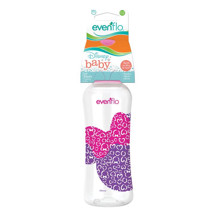 Evenflo Biberón Disney Europa Flujo Medio 1 Pz - Mi Tienda del Ahorro