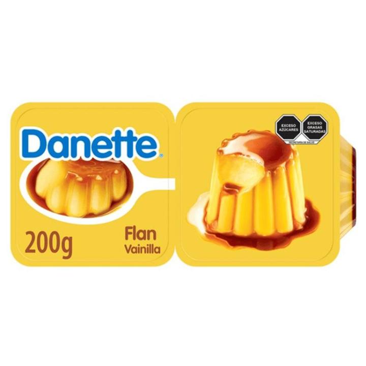 Danette Flan Vainilla con Caramelo 200 g - Mi Tienda del Ahorro