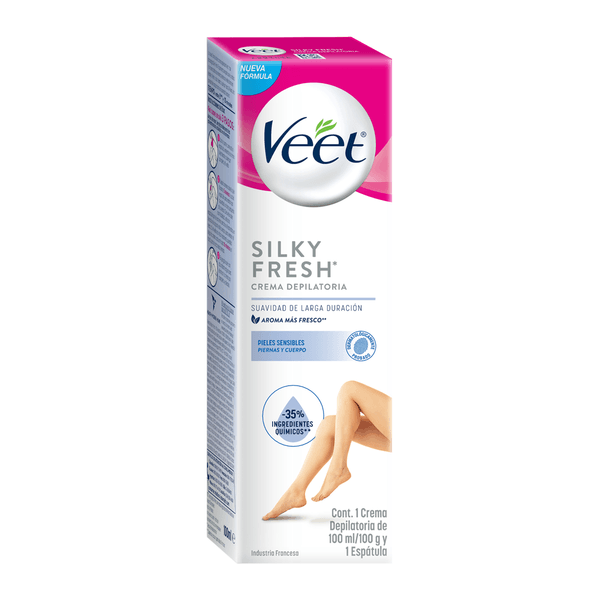 Veet Crema depilatoria Piel Sensible 100 ml - Mi Tienda del Ahorro