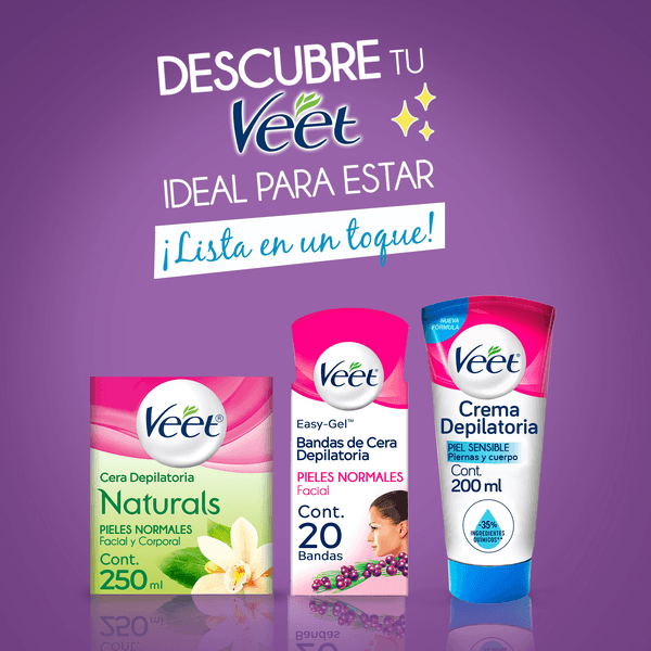 Veet Crema depilatoria Piel Normal 100 ml - Mi Tienda del Ahorro