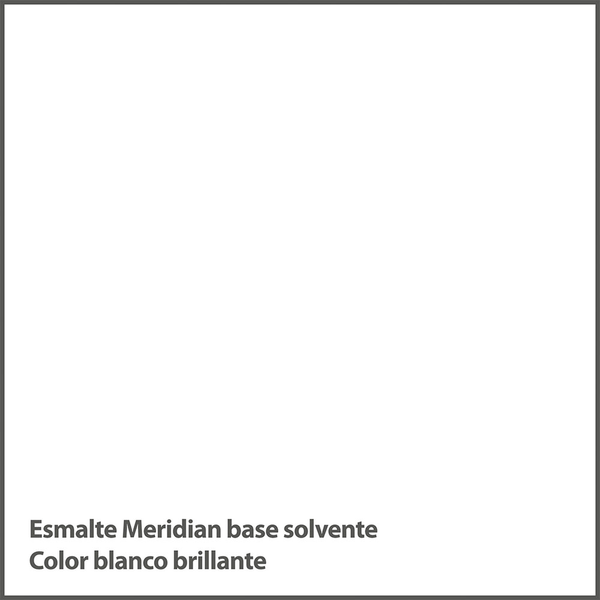 Meridian Esmalte Alquidálico Anticorrosivo Color Blanco Brillante Metal ... Meridian Esmalte Alquidálico Anticorrosivo Color Blanco Brillante Metal ...