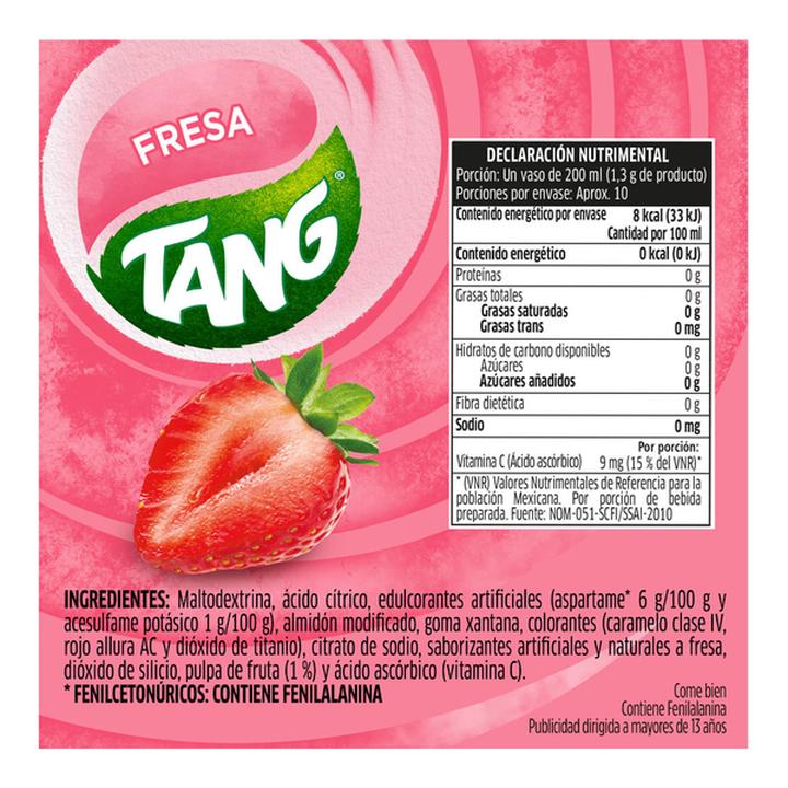 Tang Bebida en Polvo Fresa 13 g - H-E-B México