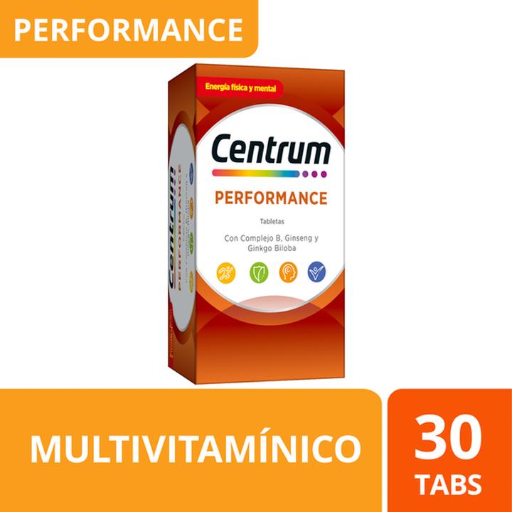 Centrum Multivitaminico Performance con 30 pz - Mi Tienda del Ahorro
