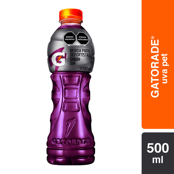 Gatorade Bebida Isotónica Sabor Uva 500 Ml - Mi Tienda del Ahorro