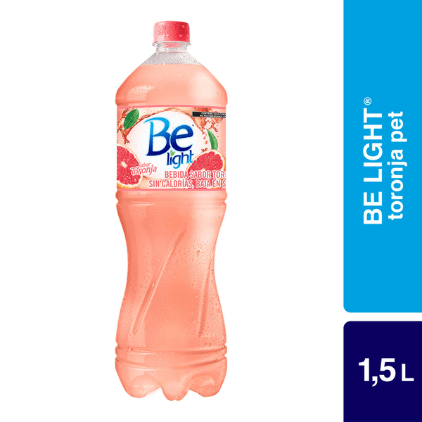 Be Light Agua Saborizada Sabor Toronja 1.5 L - H-E-B México