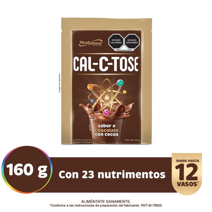 Cal-C-Tose Chocolate en Polvo 160 g - H-E-B México