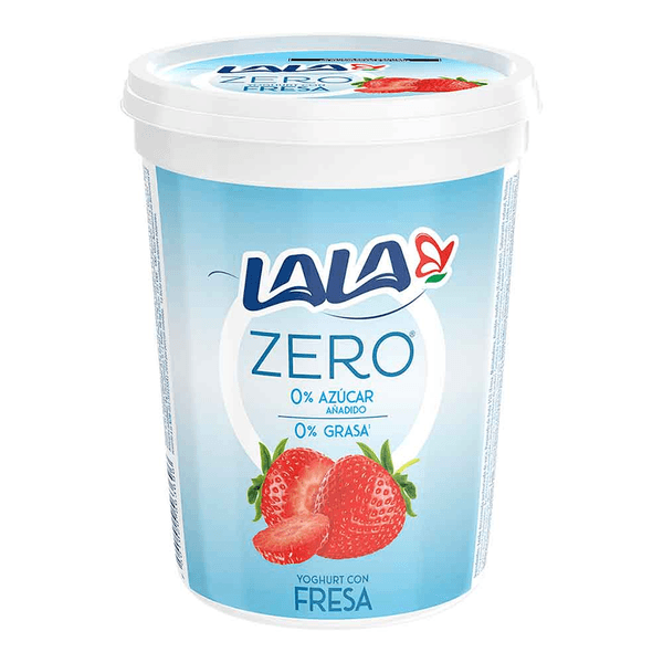Lala Yogurt Batido Zero Fresa 900 g - H-E-B México