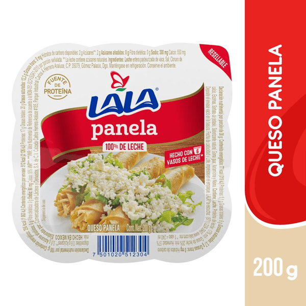 Lala Queso Panela Paquete 200 g - H-E-B México