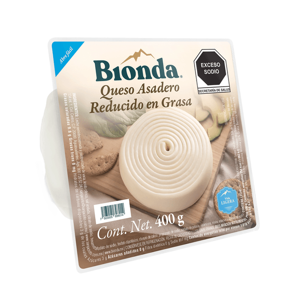 San Jacinto Bionda Queso Asadero Light 400 g - H-E-B México
