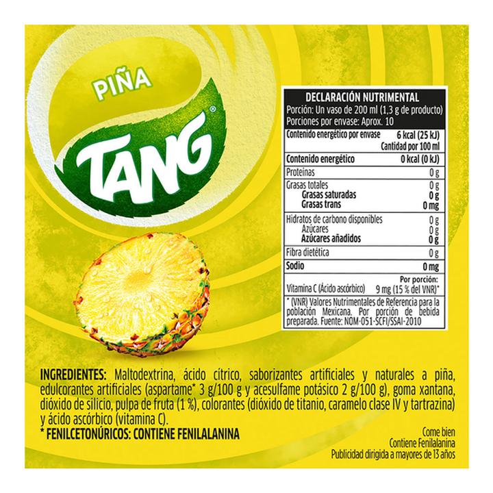 Tang Bebida en Polvo Piña 13 g - H-E-B México