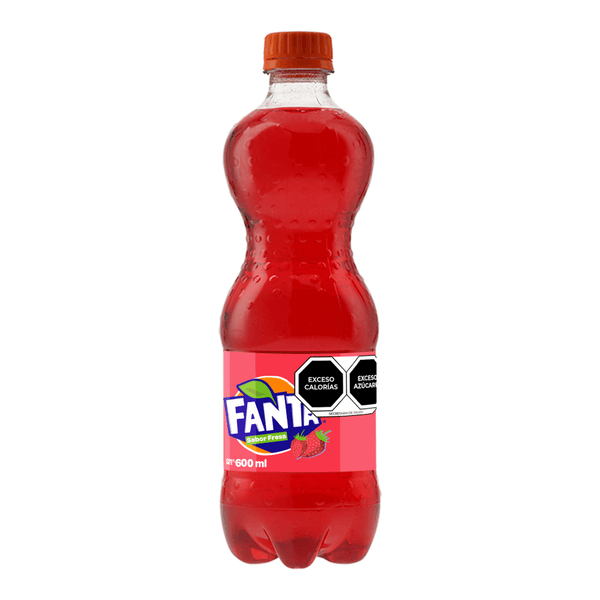 Fanta Refresco Sabor Fresa 600 Ml - H-E-B México
