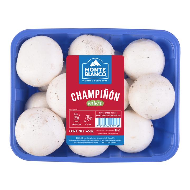Monte Blanco Champiñon Blanco Entero de 450 g - H-E-B México