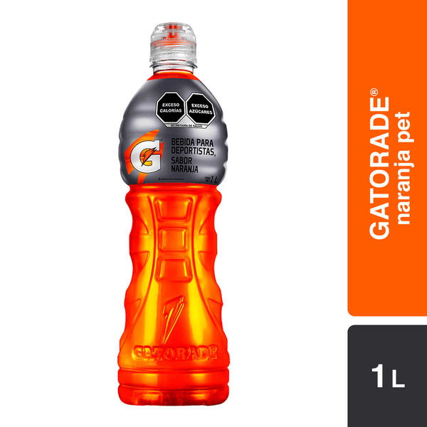 Gatorade Bebida Isotónica Sabor Naranja 1 L - Mi Tienda del Ahorro