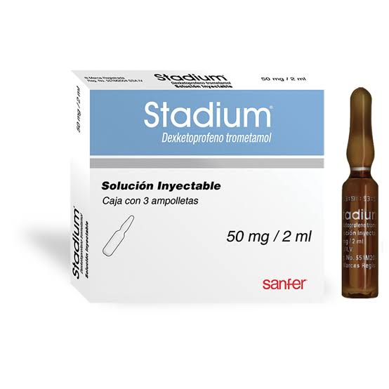 Sanfer Stadium 500 Mg Sol. Iny 3 Ampo. 2ml Dexketo - H-E-B México