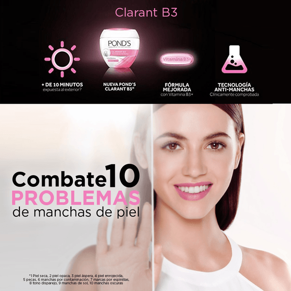 Ponds Crema Facial Clarant B3 200 g - Mi Tienda del Ahorro