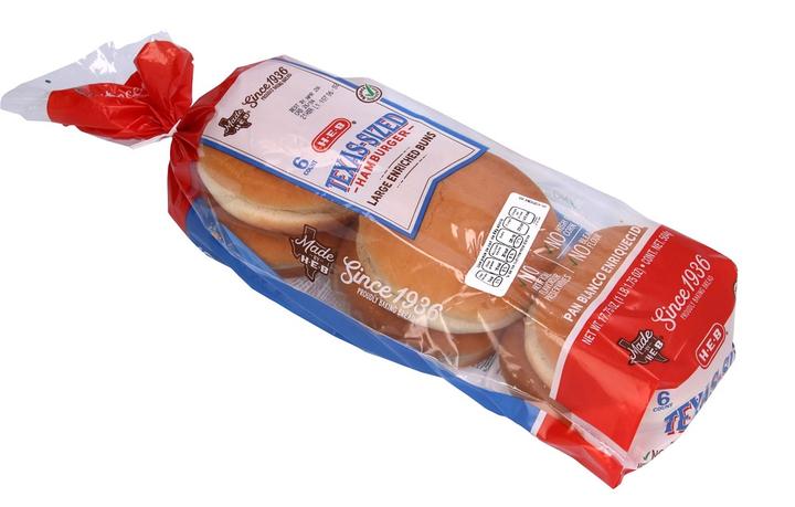 HEB Pan Para Hamburguesa Estilo Texas 6 pz - H-E-B México