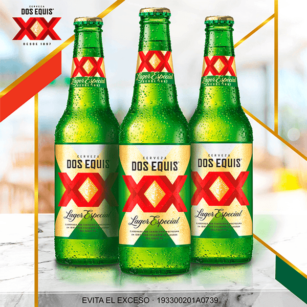 Xx Lager Cerveza Especial 6 Pack Botella 355 Ml - H-E-B México