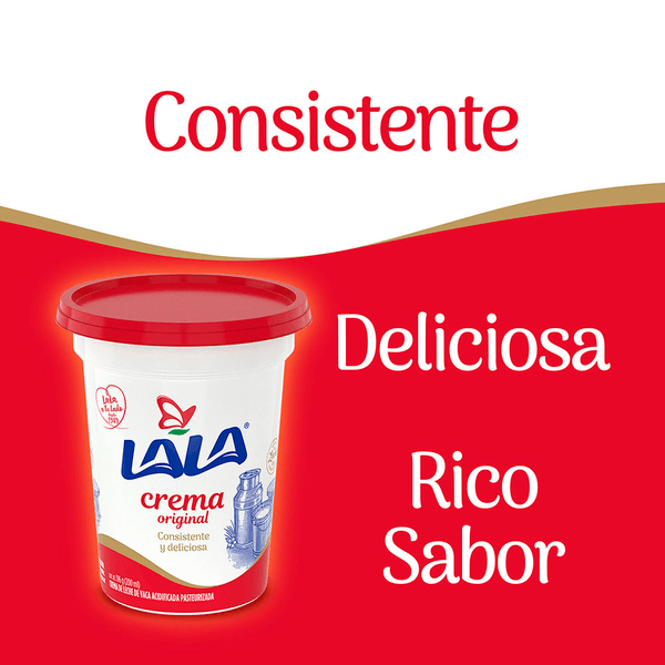 Lala Crema Ácida Original 200 g - Mi Tienda del Ahorro