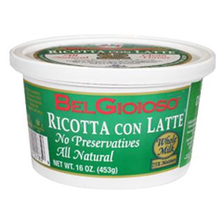 Belgioioso Queso Ricotta con Latte 453 g - H-E-B México