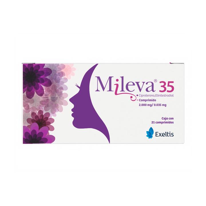 Elea Mexico Mileva-35 2.0/0.0035 Mg Cpr 21 21 Pz - H-E-B México
