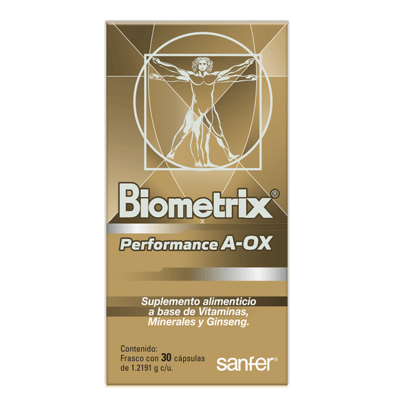Sanfer Biometrix A-Ox 30 Caps 30 Pz - Mi Tienda del Ahorro