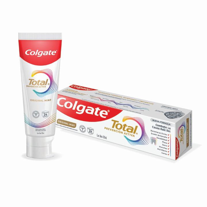 Pasta Dental Colgate Total Clean Mint Prevención Activa 100 ml - Mi ...