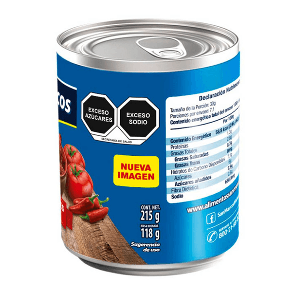 San Marcos Chile Chipotle Adobados Lata 215 g - Mi Tienda del Ahorro