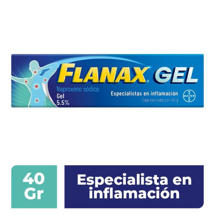 Bayer Flanax Gel Antiinflamatorio 40 g - H-E-B México