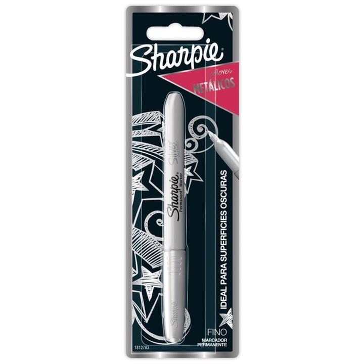 Marcador Sharpie Metalico plata con 1 pz - H-E-B México