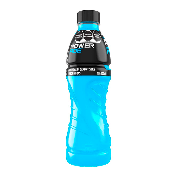 Powerade Bebida Isotónica Moras 500 Ml - Mi Tienda del Ahorro
