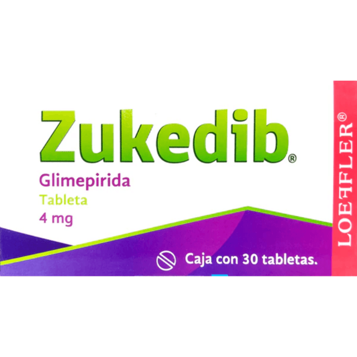 Aldrosa Zukedib 4 Mg 30 Tab 30 Pz - H-E-B México
