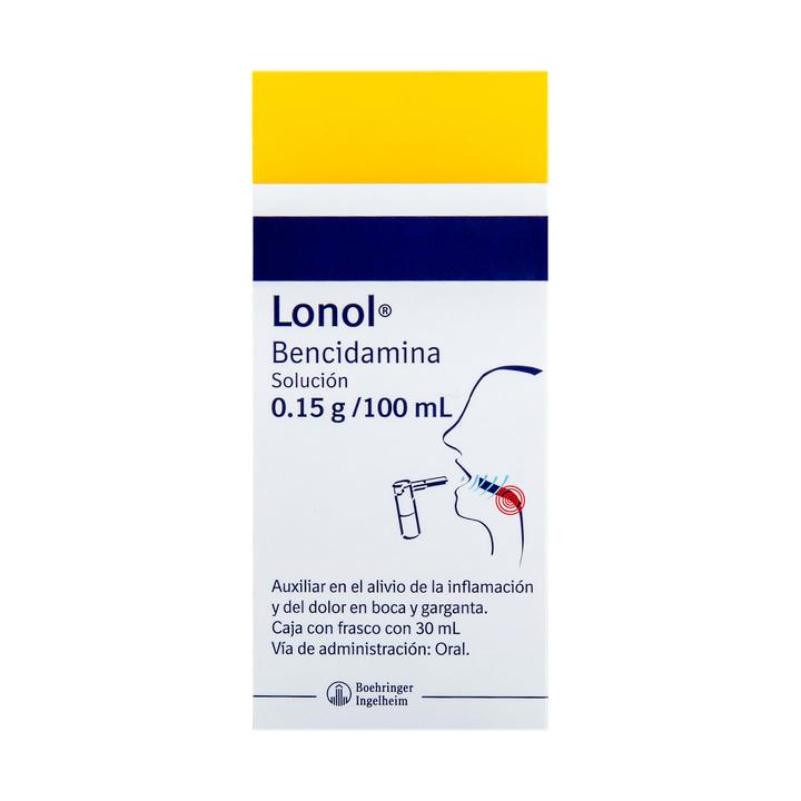Sanfer Lonol Bencidamina En Spray 30 ml - H-E-B México