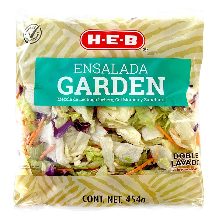 Heb Ensalada Garden Lechuga 454 g - H-E-B México