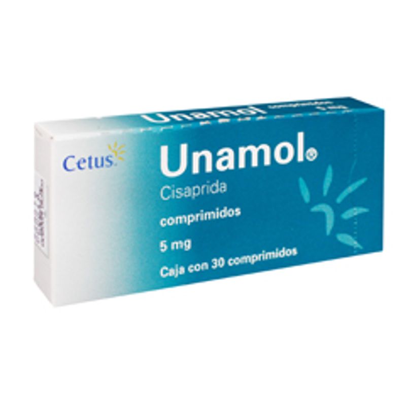 Senosiain Unamol 5 Mg 30 Comprimidos Cisaprida 30 - H-E-B México Senosiain Unamol 5 Mg 30 Comprimidos Cisaprida 30 - H-E-B México