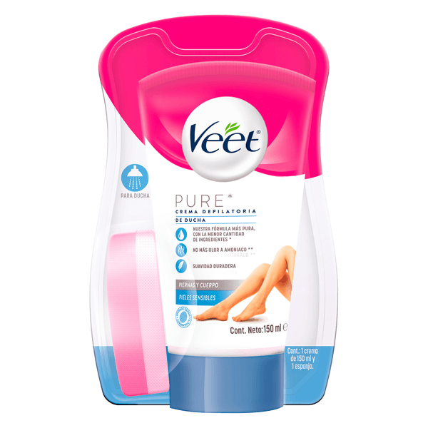 Veet Ducha depilatoria Piel Sensible 150 ml - Mi Tienda del Ahorro