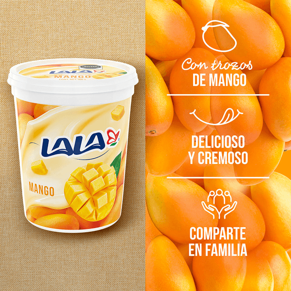 Yoghurt Batido Lala con Mango 900 gr - H-E-B México