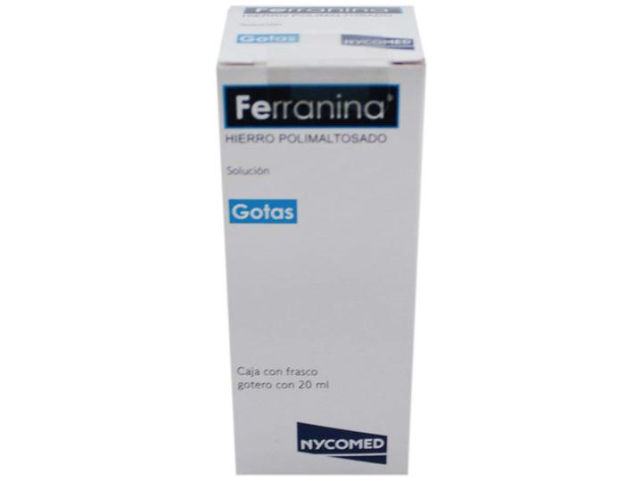 Takeda Ferranina 50 mg/1 ml Gotas 20 ml - H-E-B México
