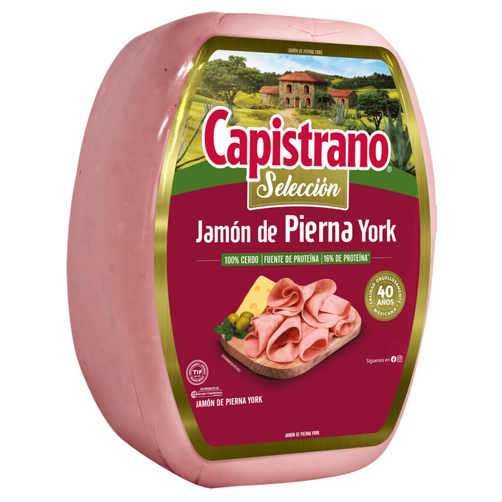 Jamón de Pierna Capistrano York 1 kg - H-E-B México