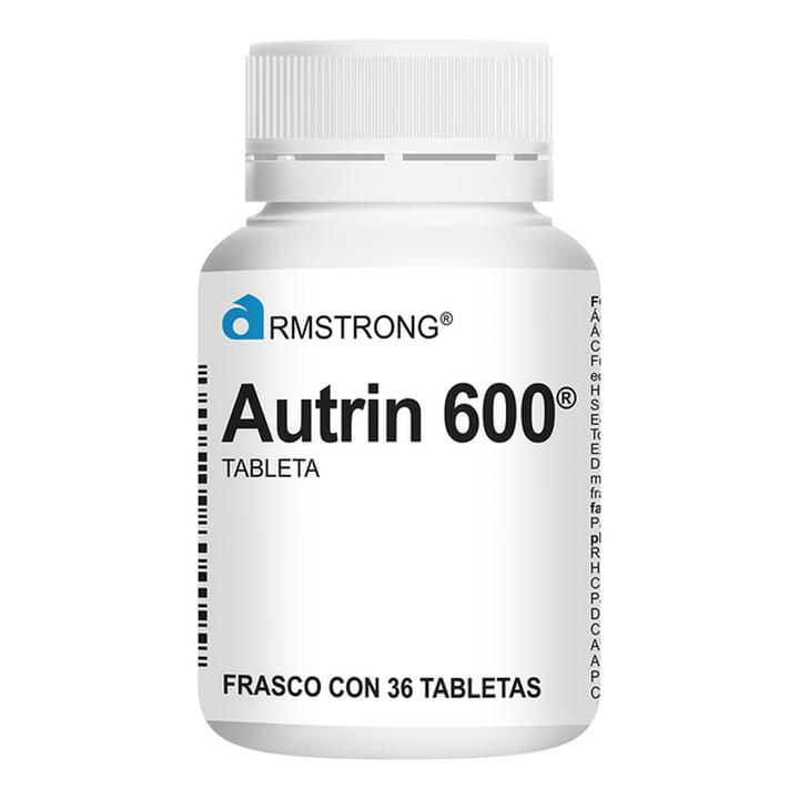 Autrin frasco con 36 tabletas de 600 mg c/u - H-E-B México
