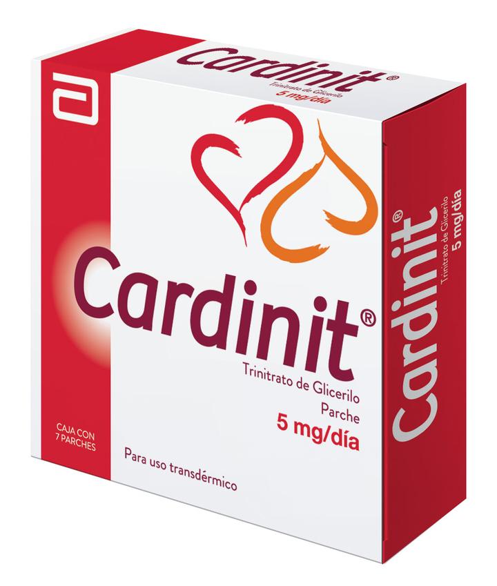Abbott Cardinit 5 Mg Parches 7 Pz - H-E-B México