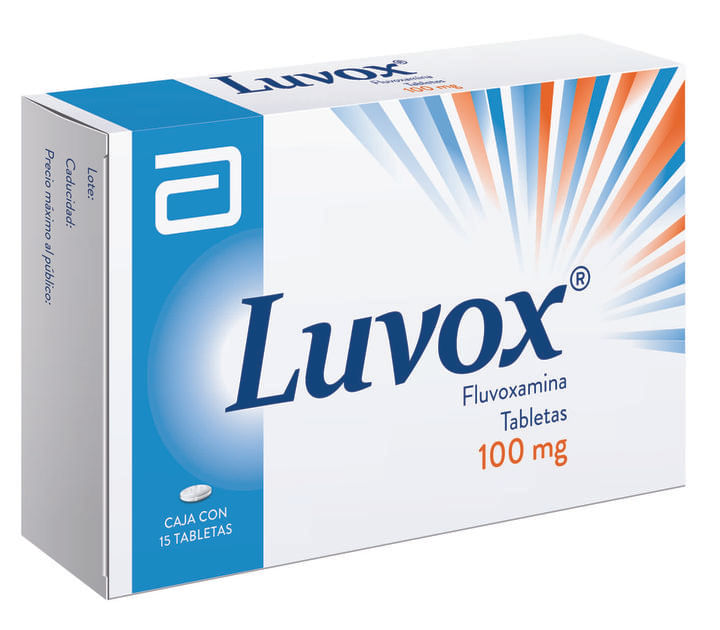 Abbott Luvox 100 Mg Grag 15 Fluvoxamina 15 Pz - H-E-B México