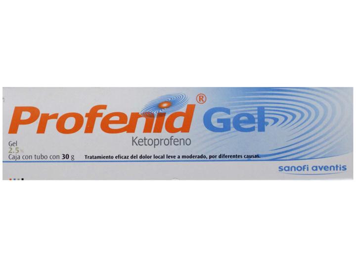 Sanofi Rx Profenid Profenid 2.5% Ketoprofeno 30 g - H-E-B México