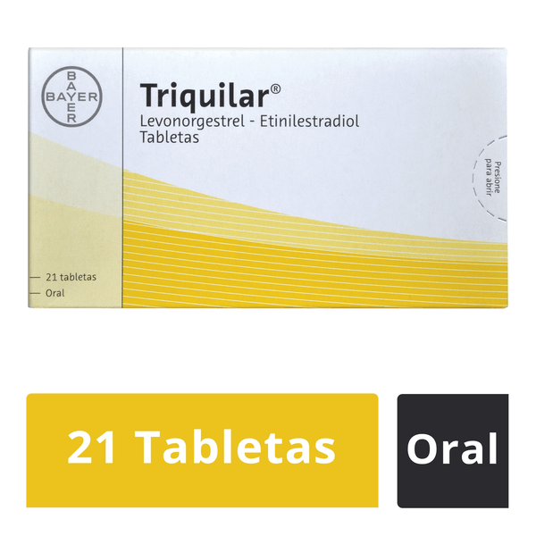 Bayer Rx Triquilar Anticonceptivo 21 Pz - H-E-B México