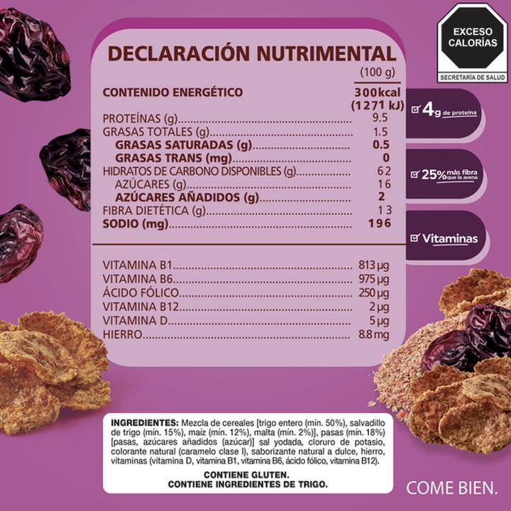 Kelloggs Cereal All Bran Pasas 285 g - Mi Tienda del Ahorro