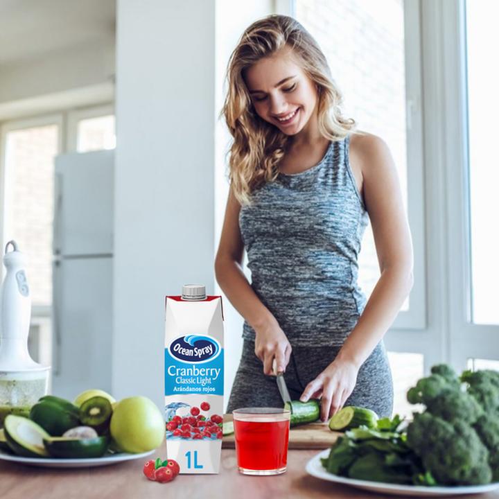 Ocean Spray Bebida de Arándano Classic Light 1 L - H-E-B México