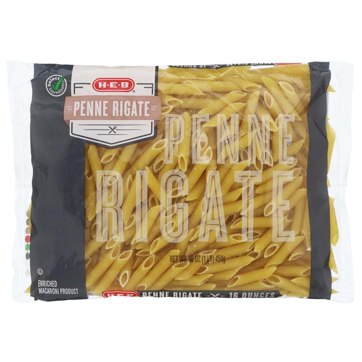 HEB Pasta Penne Rigate 454 g - H-E-B México
